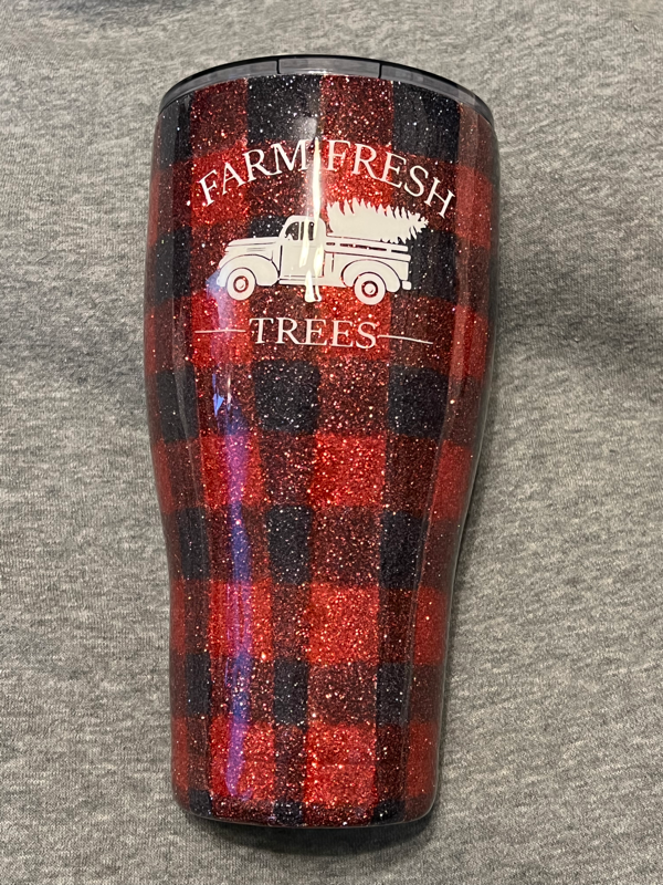 Plaid 30 oz | Eastern Rose Designs